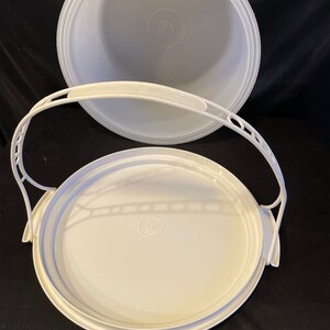 Tupperware Cake Holder ,7 Layer ,tall Cake Container,cake Carrier 3pc ...