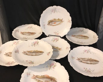 Austria Fish Plates - Etsy