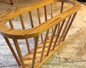 Oval Magazine Rack | Etsy