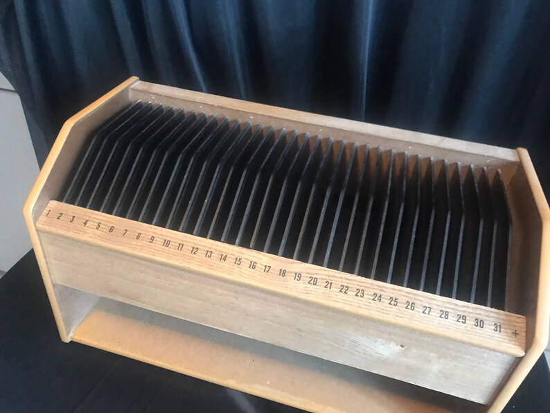 MCM Record Organizer Vinyl 45 Holder Floor Console - Etsy