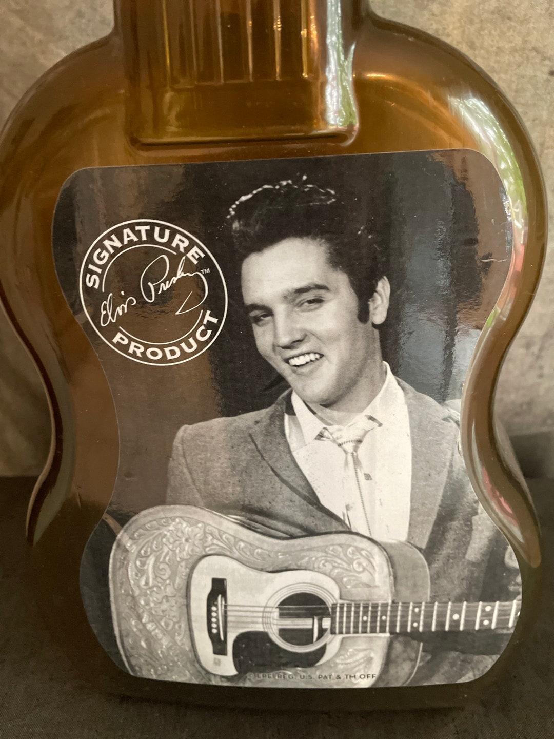 Elvis Guitar Bank , Signature Product ,molded Plastic , Upright , Free ...