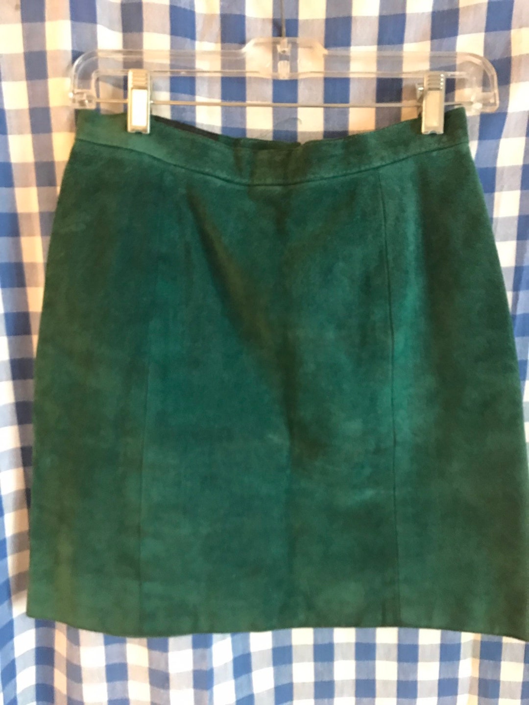 Jupe en daim pour femme Phoenix Western sz 8 sarcelle en daim bohème ...