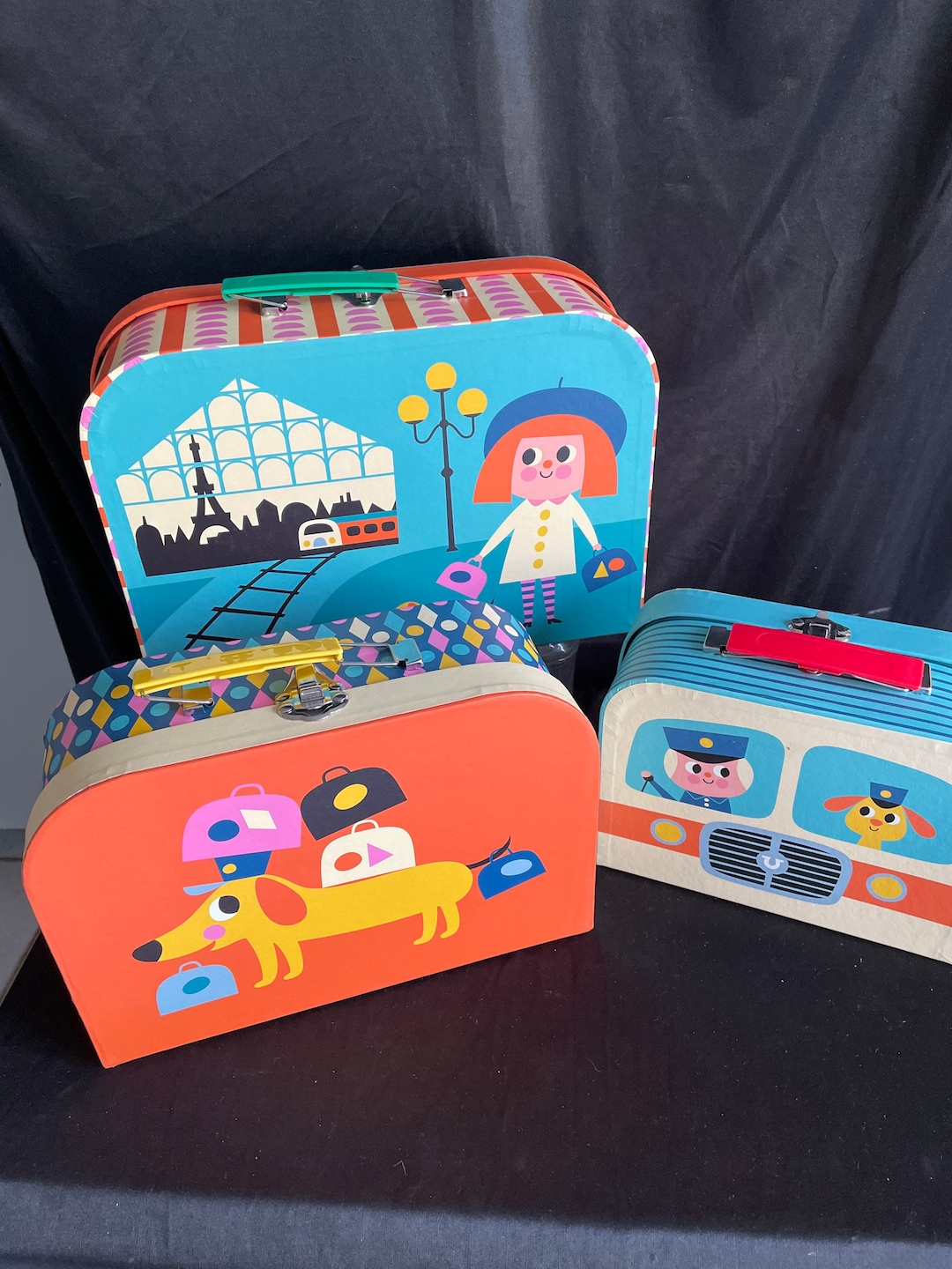 Childs Toy Storage Luggage 3 in 1 Suitcase,doll, Toy ,video Game ...
