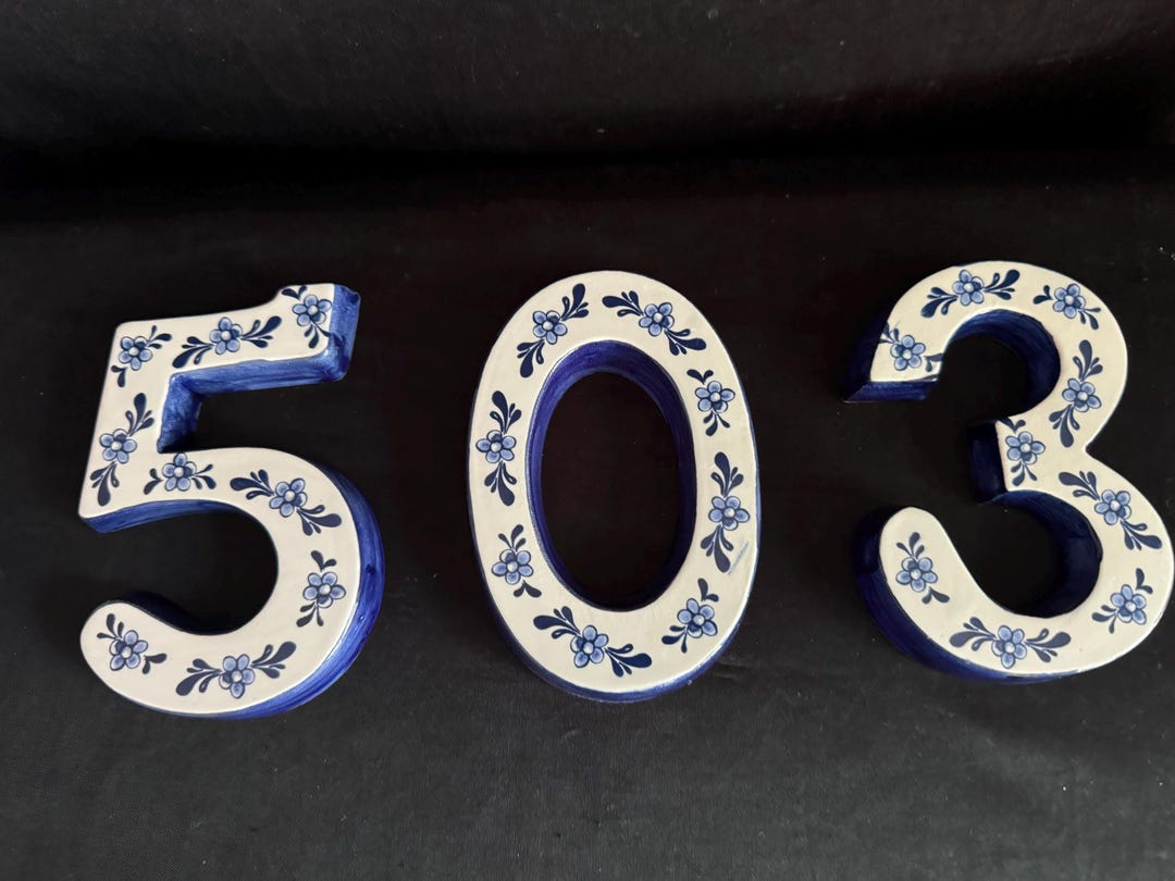 Numeric Ceramic Tiles, 2D, Numbers 9 Combination Number Sequences , 3 ...