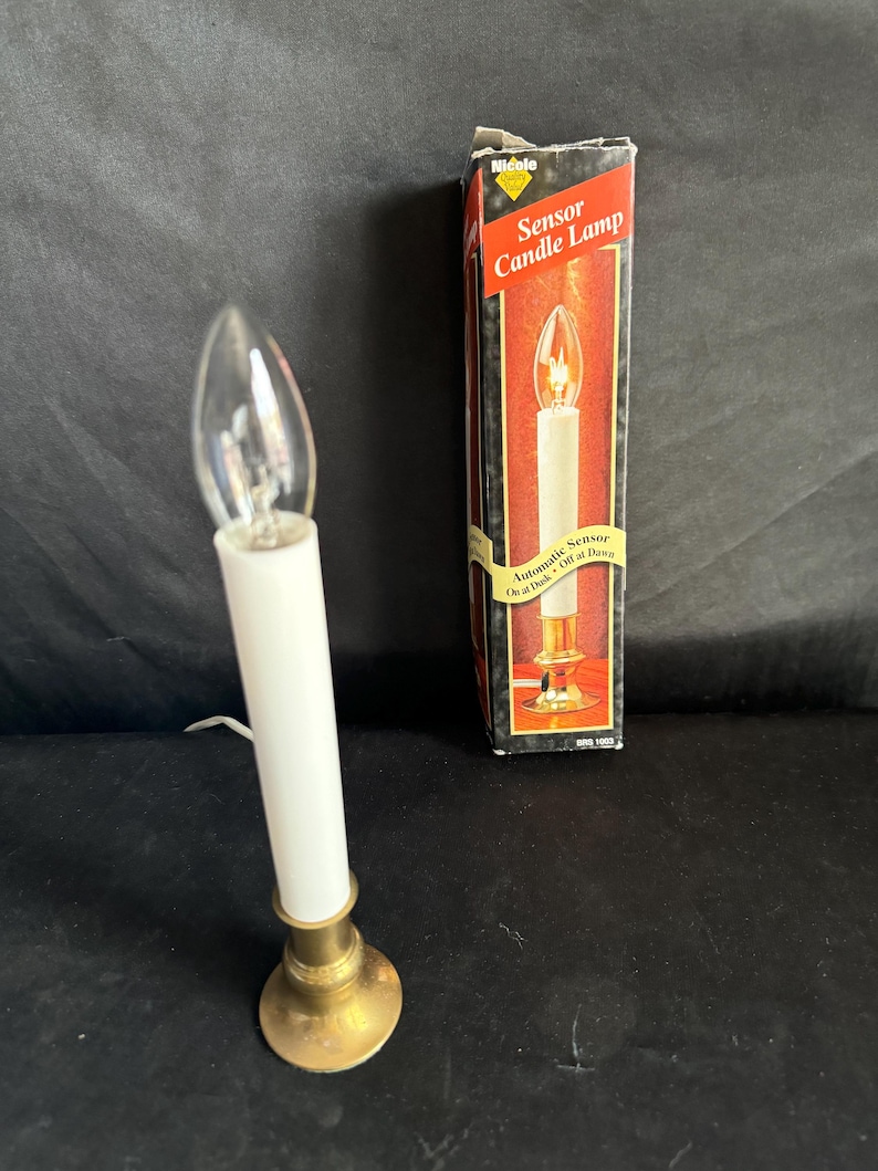 Holiday Window Candlestick 1 Sensor Light , Dusk to Dawn , Replacement ...