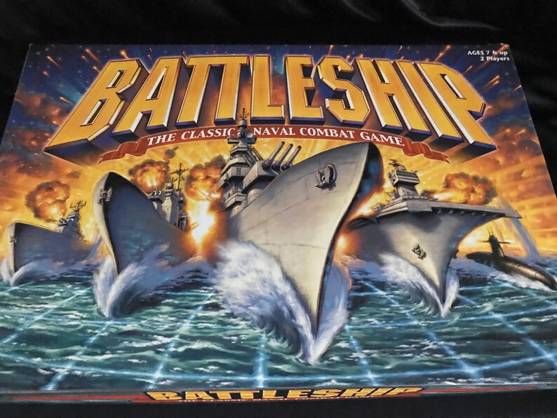 Battleship Game , Milton Bradley, Naval Combat Game , Strategic Naval ...