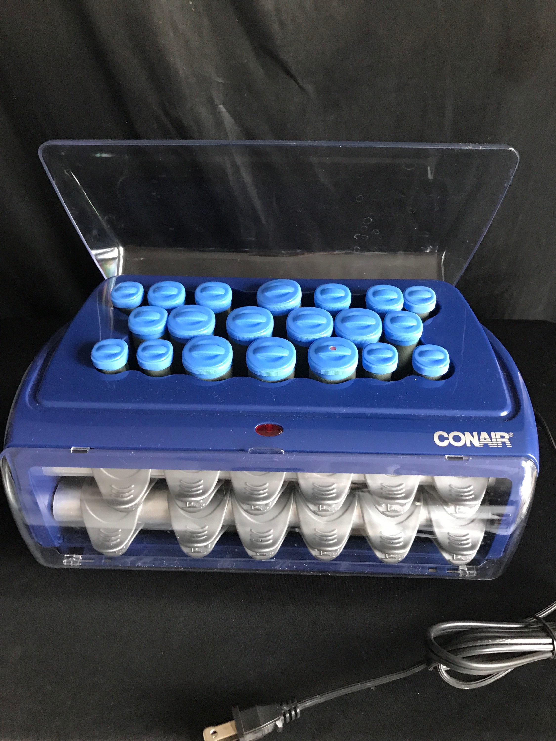 Lady Schick Lasting Curls Vintage Hot Curlers Rollers Mist Hairsetter ...