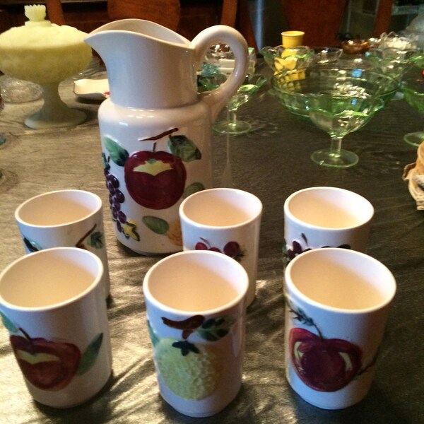 Sangria Pitcher - Etsy