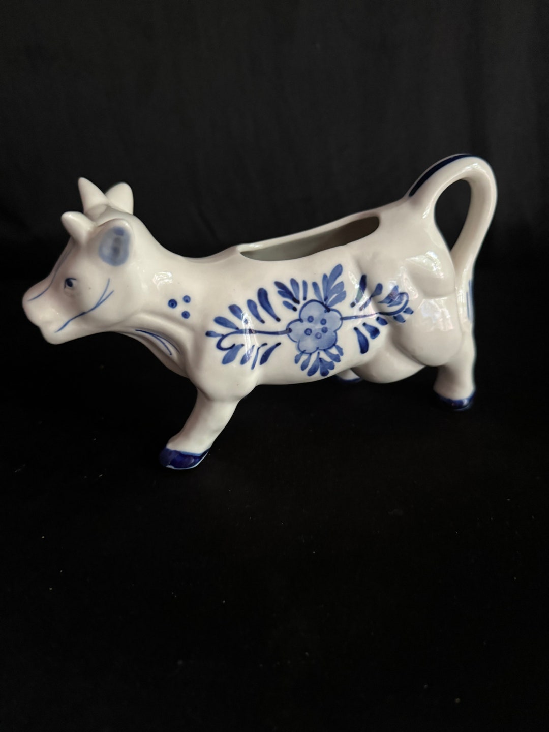 Delft Blue Cow Creamer , Milk Creamer , Hand Painted - Etsy
