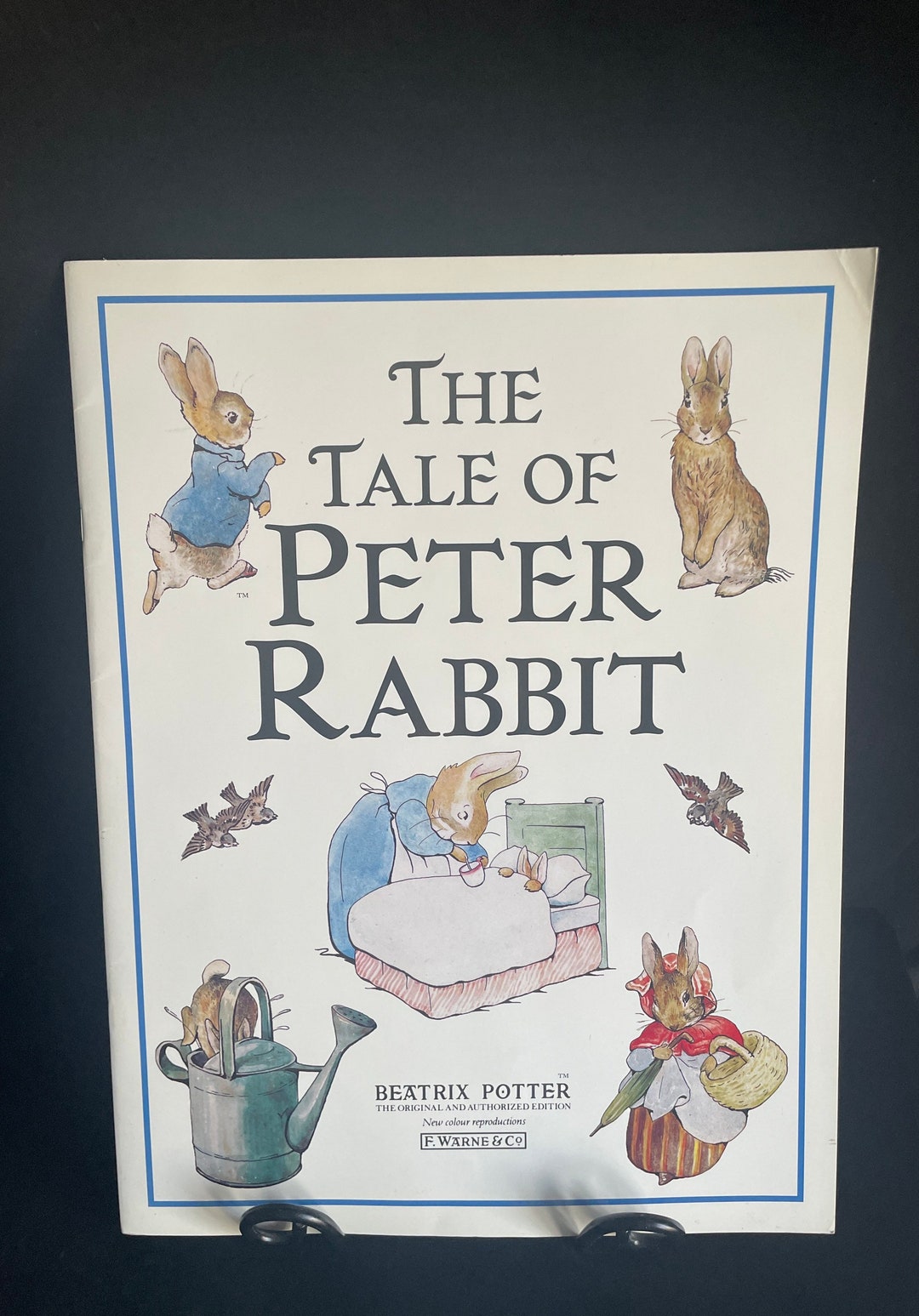 The Tale of Peter Rabbit,beatrix Potter,large Soft Paper Book , F.warne ...