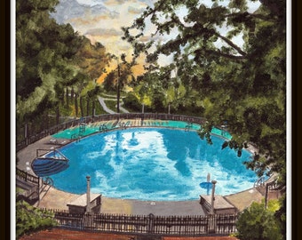 Wesley Bintz Pool - Etsy