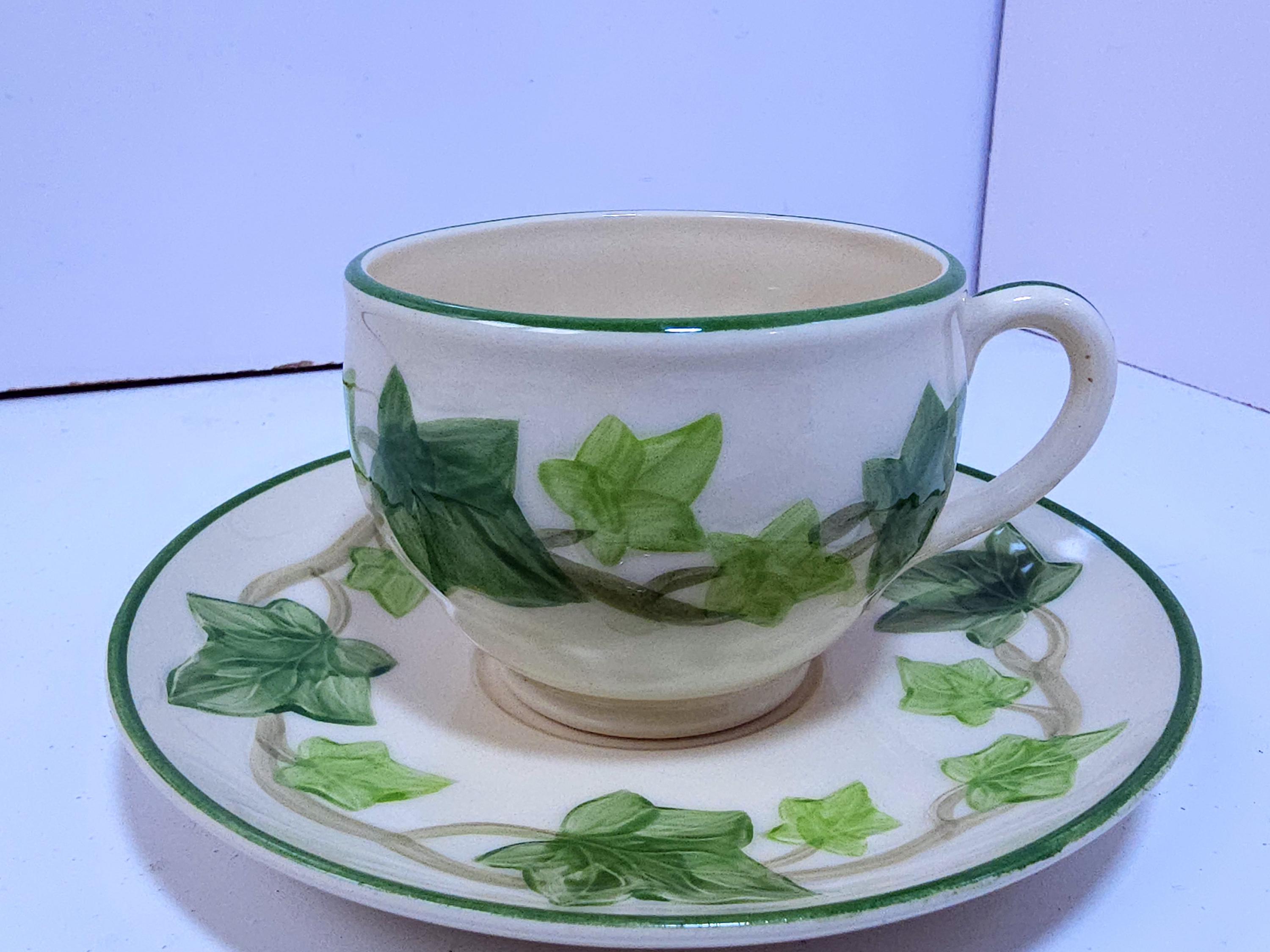 Franciscan Ivy Cup and Saucer Set of Four California USA 1950s - Etsy