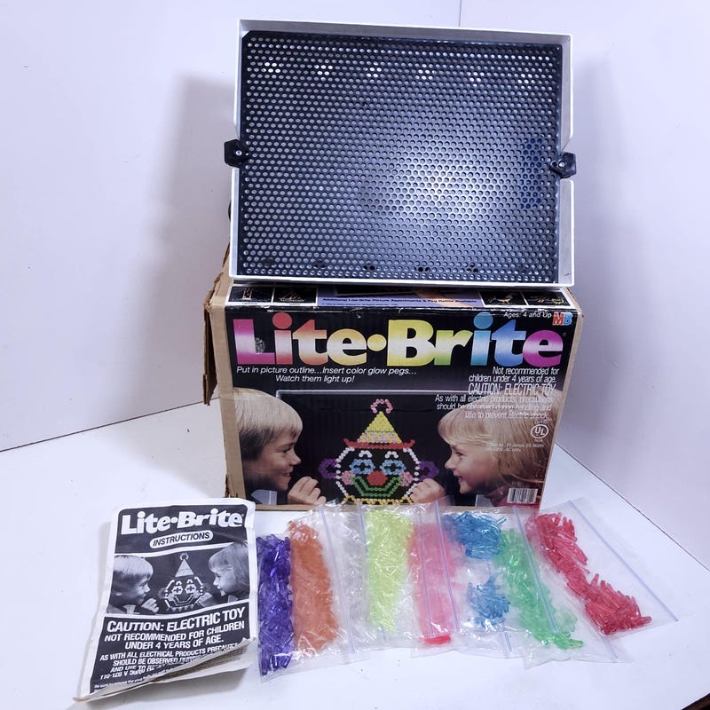 Original Lite Brite - Etsy