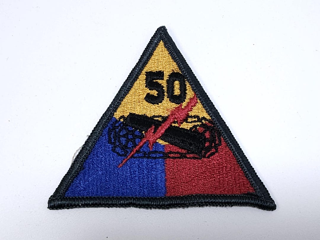 Army 50th Armored Division Patch - Etsy