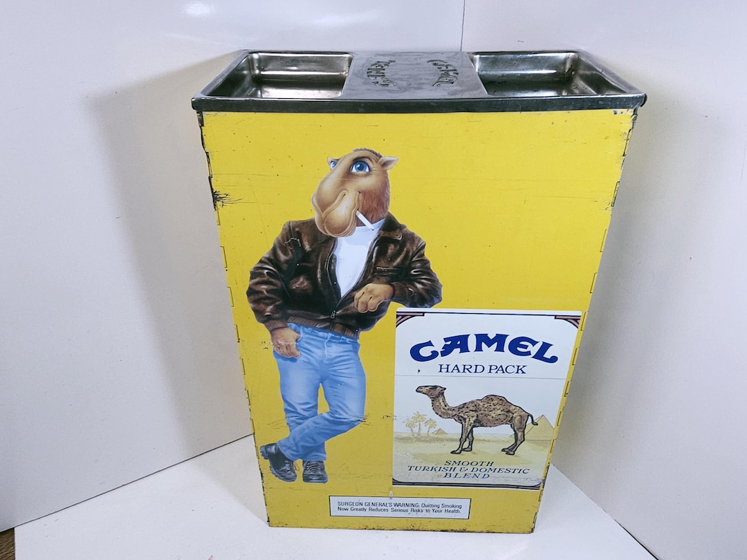 Vintage Camel Cigarettes Ashtray Stand Joe Camel 1991 24" Tall - Etsy