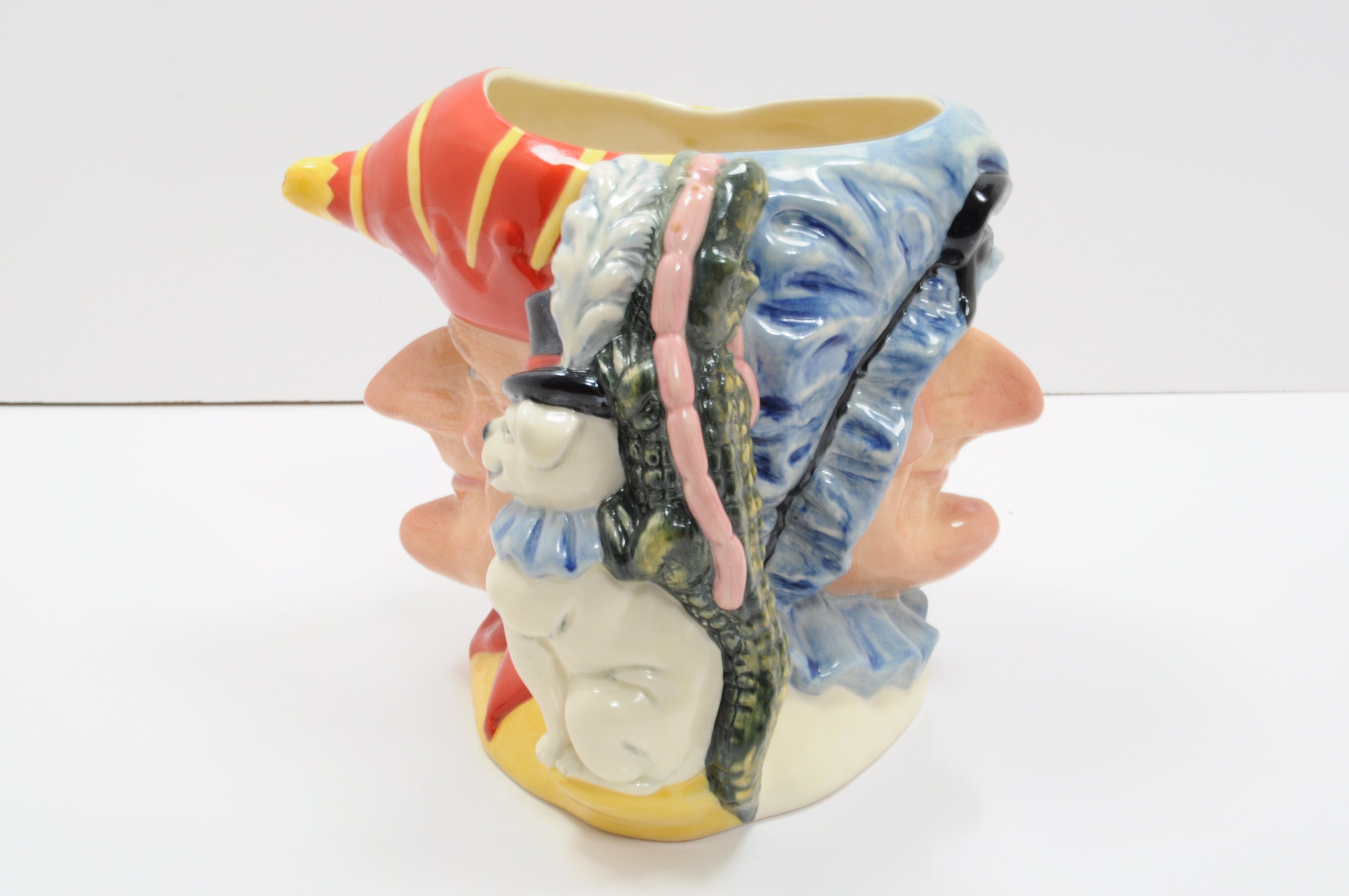 Royal Doulton Punch & Judy Character Jug D6946 Limited Edition COA - Etsy