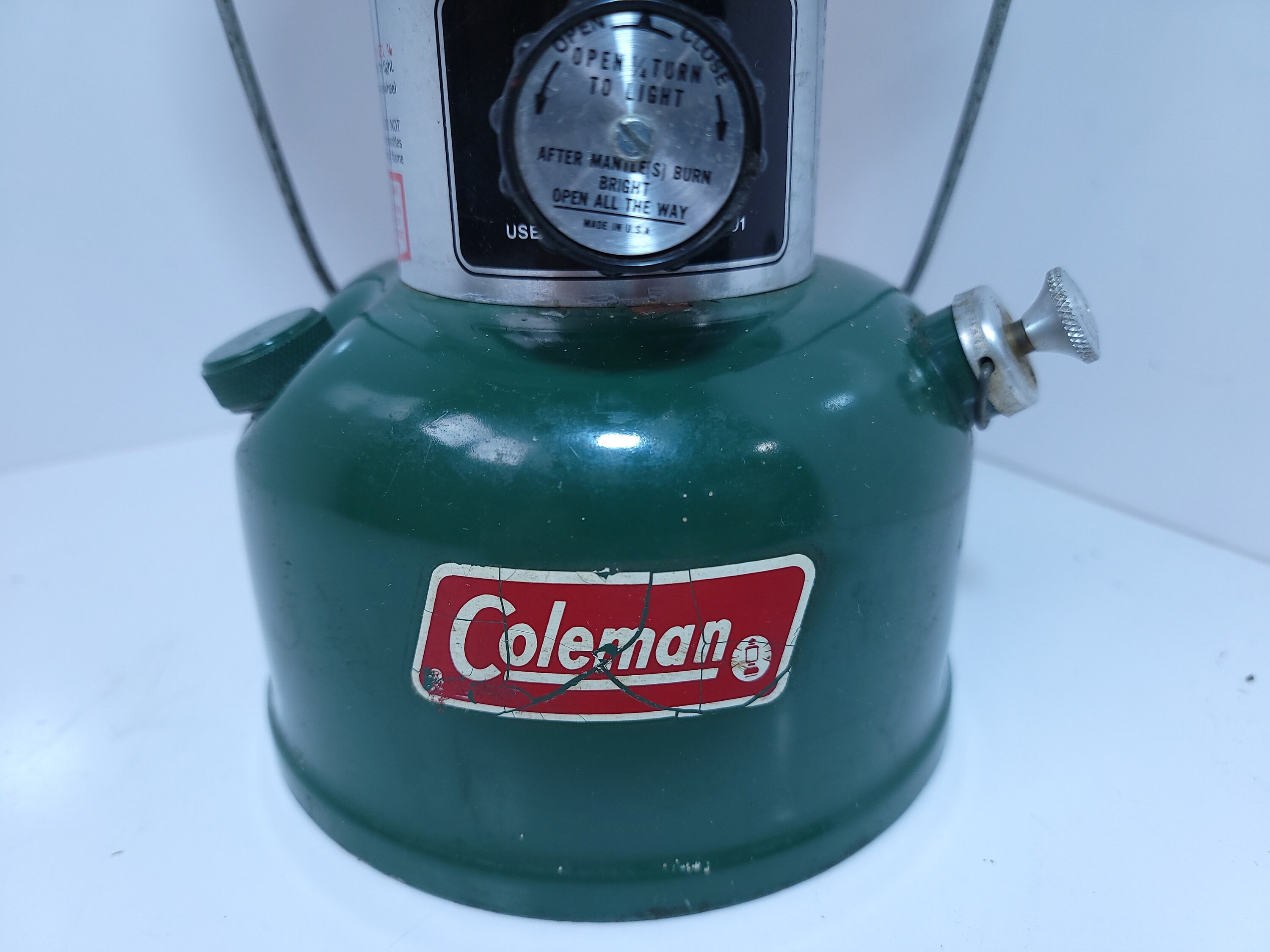 Coleman Green Lantern Model 220J Double Mantle 79 - Etsy