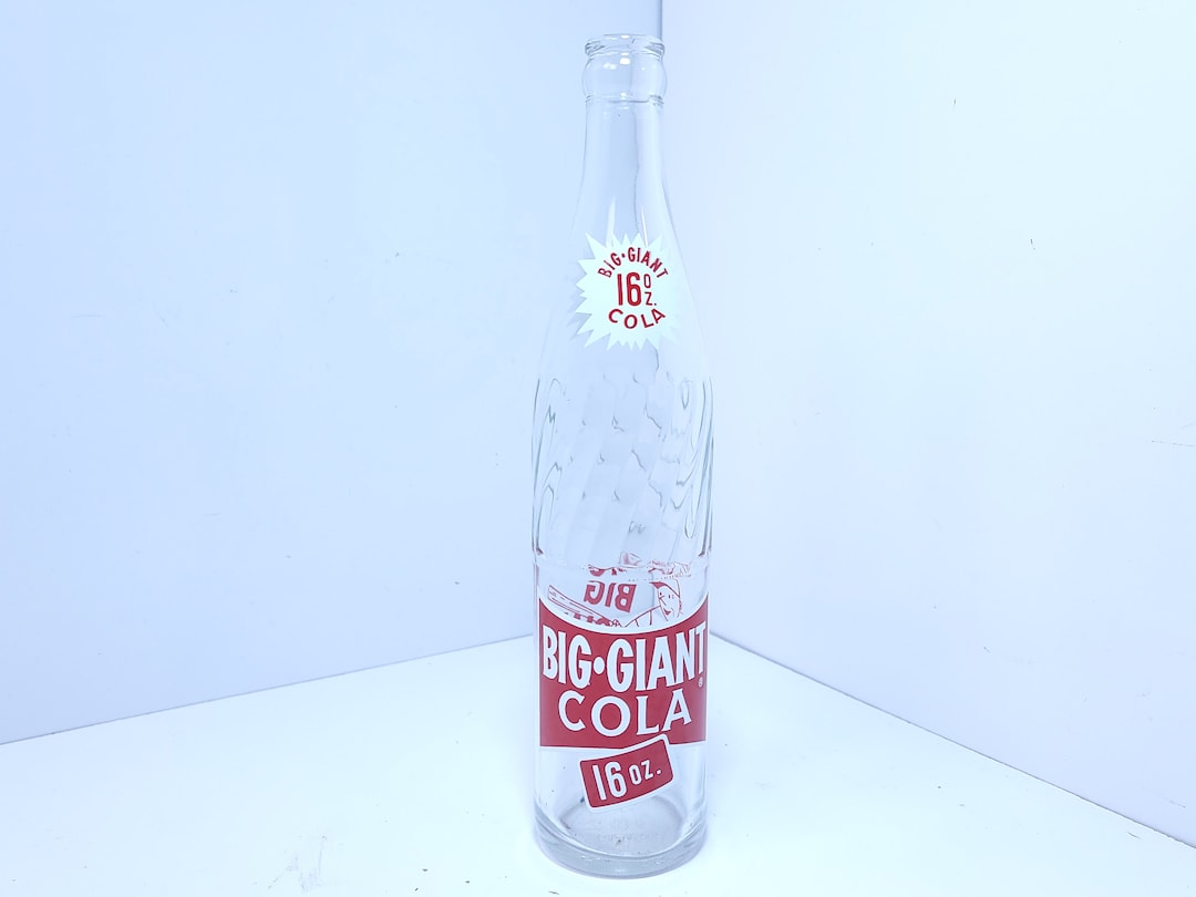 Vintage Big Giant Cola 16 Ounce Glass Bottle (empty) - Etsy
