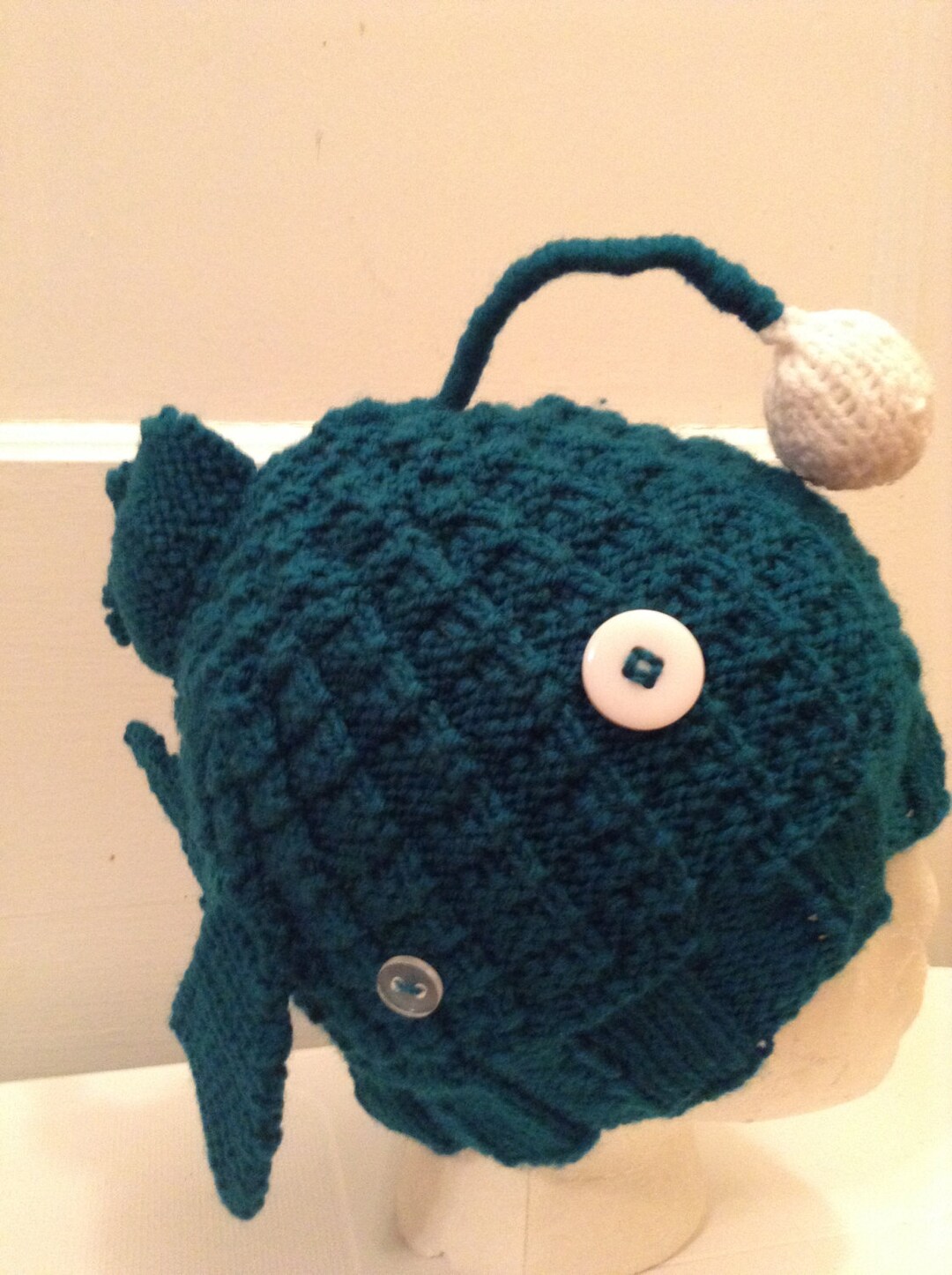 Angler Fish Hat - Knit - Etsy