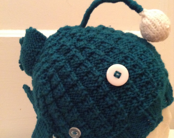 Angler Fish Hat - Knit - Etsy