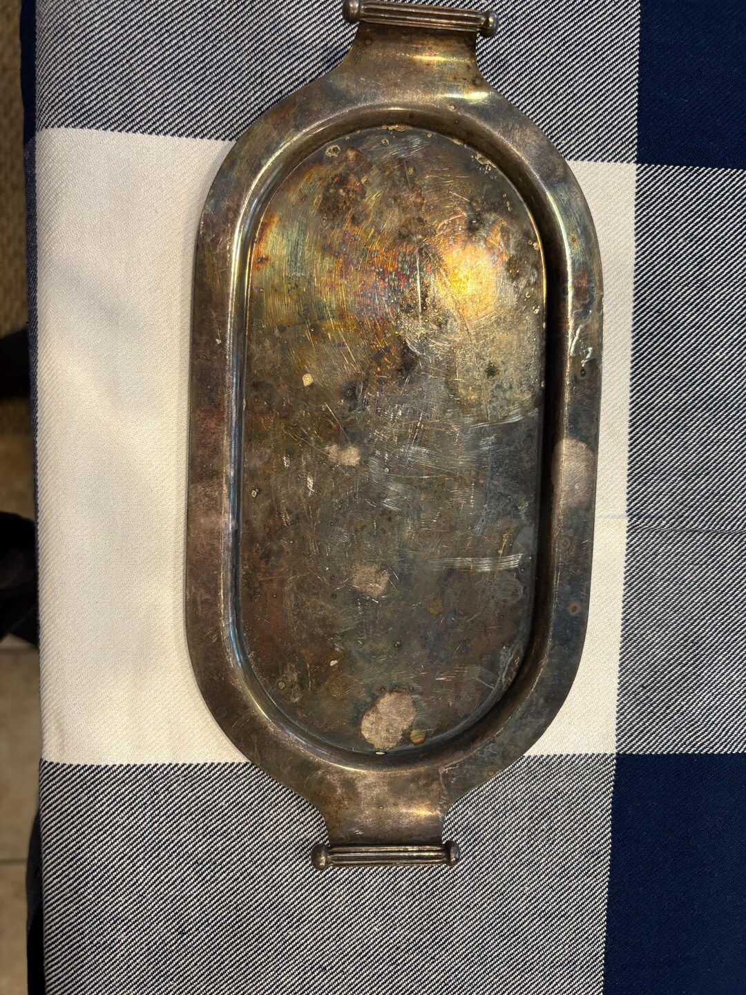 Vintage Small Butler Tray Dual Scrolled Handles Wilcox IS 375 - Etsy
