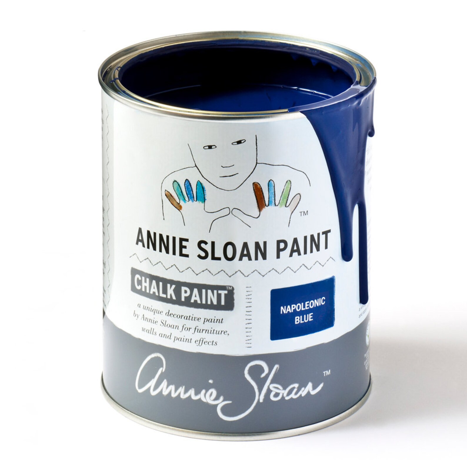 Napoleonic Blue Chalk Paint® by Annie Sloan - Etsy