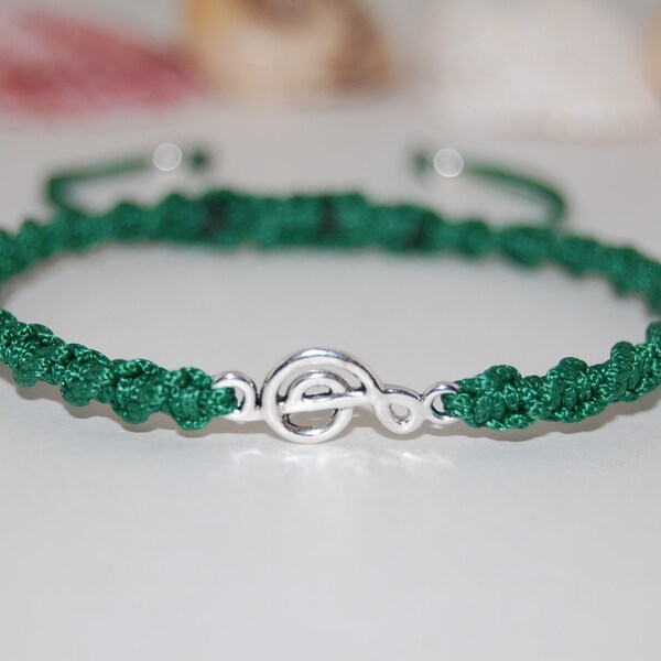 Music Note Bracelet - Etsy
