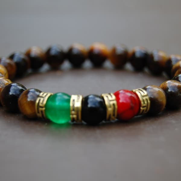 Rasta Bracelet - Etsy