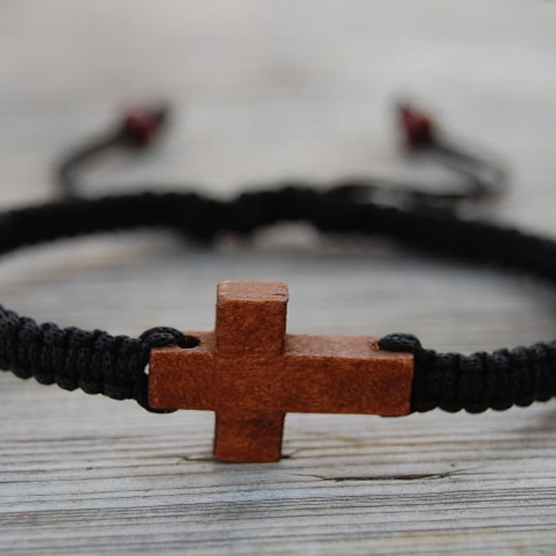Cross Bracelet - Etsy