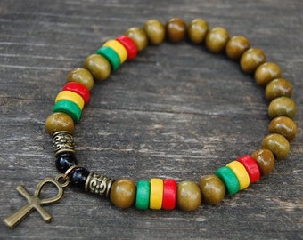 Ankh Rasta Cross - Etsy