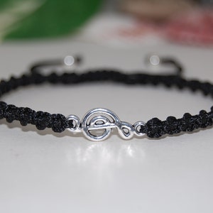 Music Note Bracelet,good Luck Bracelet,gift for Musicians,music ...