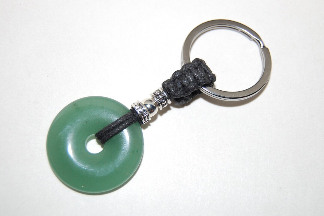 Jade Keychain,good Luck Keychain,green Jade Keychain,protection,good ...