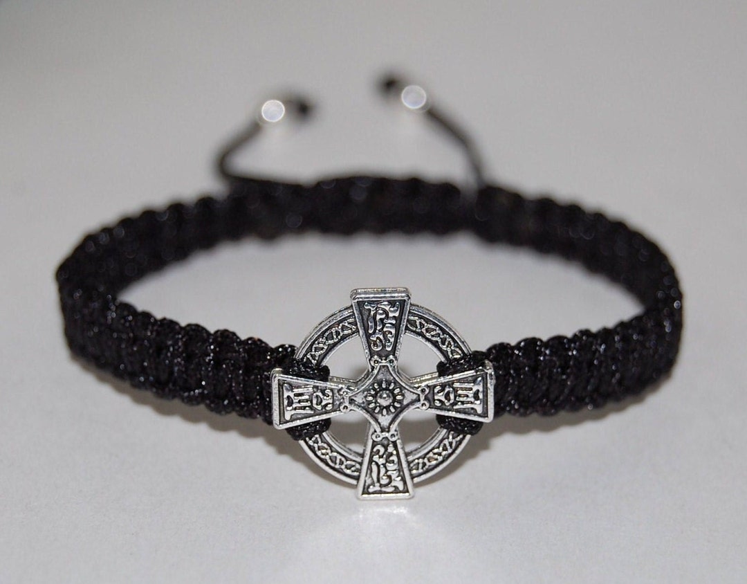 Celtic Bracelet,irish Bracelet,celtic Cross Bracelet,good Luck Bracelet ...