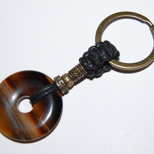 Gemstone Keychain - Etsy