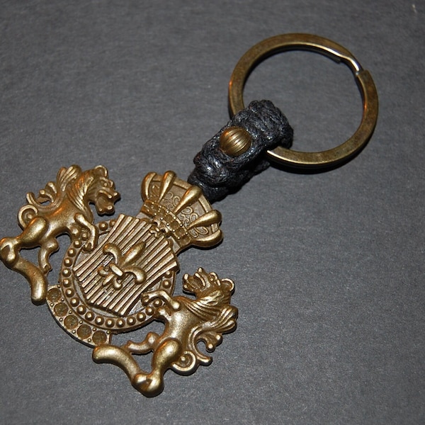 Coat of Arms Keychain - Etsy