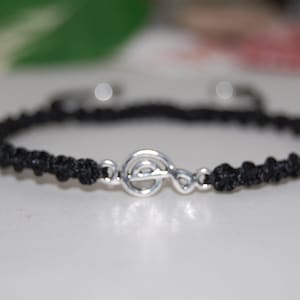 Music Note Bracelet,good Luck Bracelet,gift for Musicians,music ...