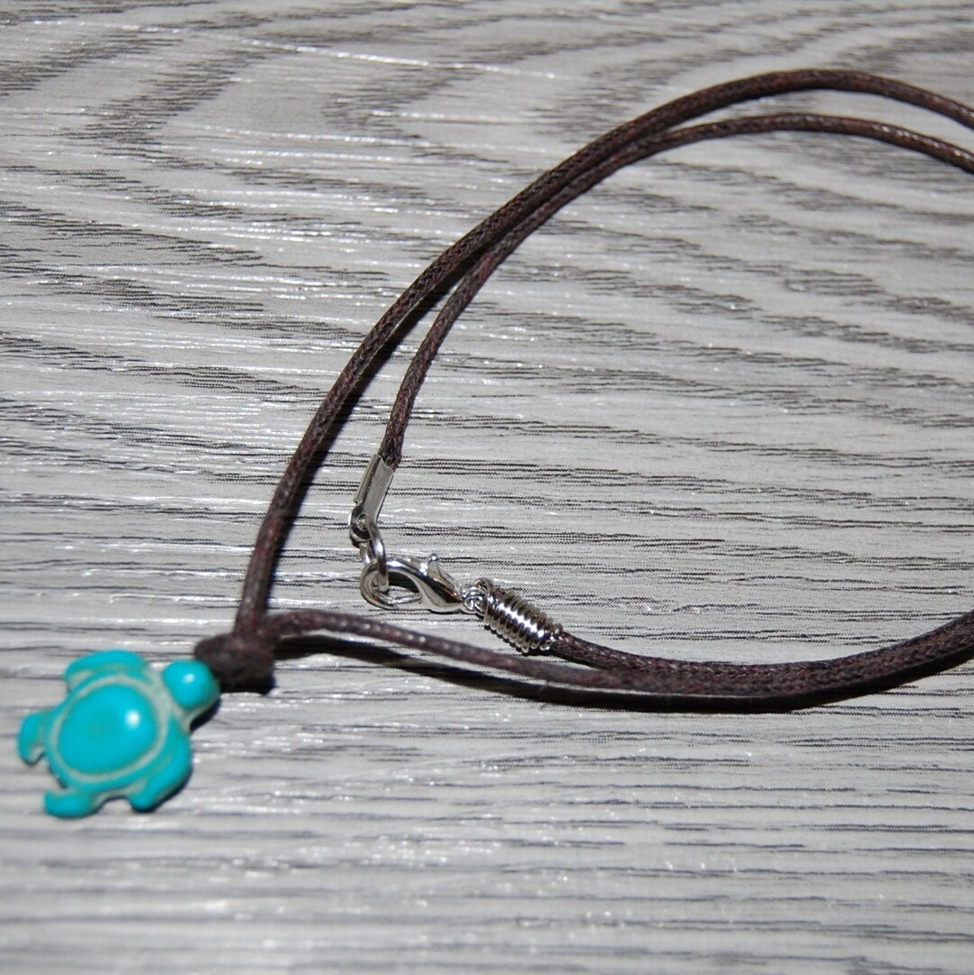 Turtle Necklace,turquoise Turtle Necklace,chocker Necklace,turtle ...