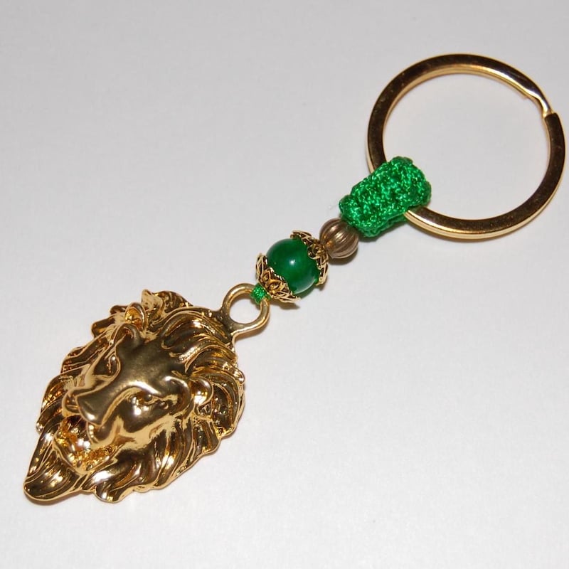 Leo Keychain - Etsy