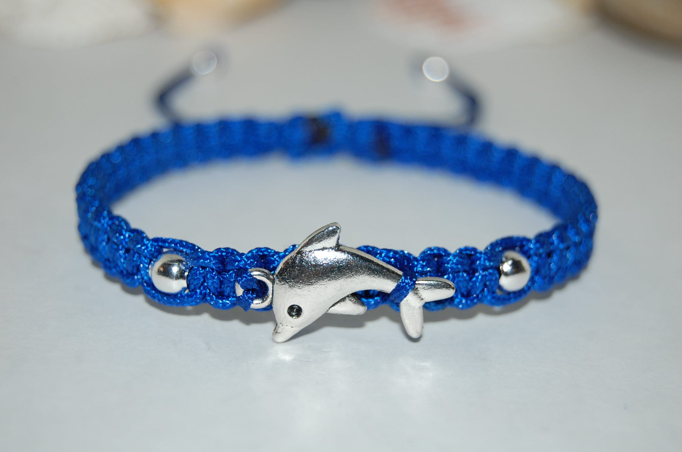 Dolphin Braceletgood Luck Braceletdolphin String - Etsy