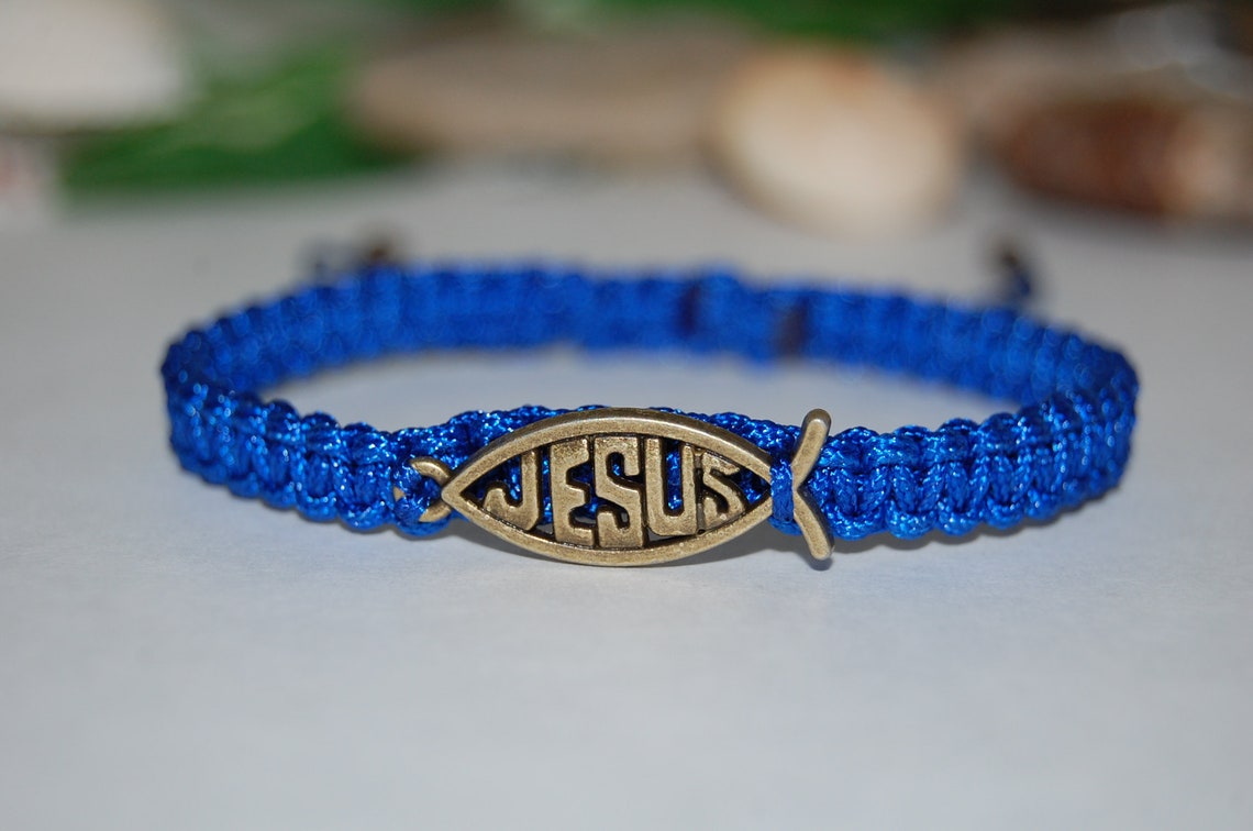 Jesus Braceletjesus String Braceletdrawstring | Etsy