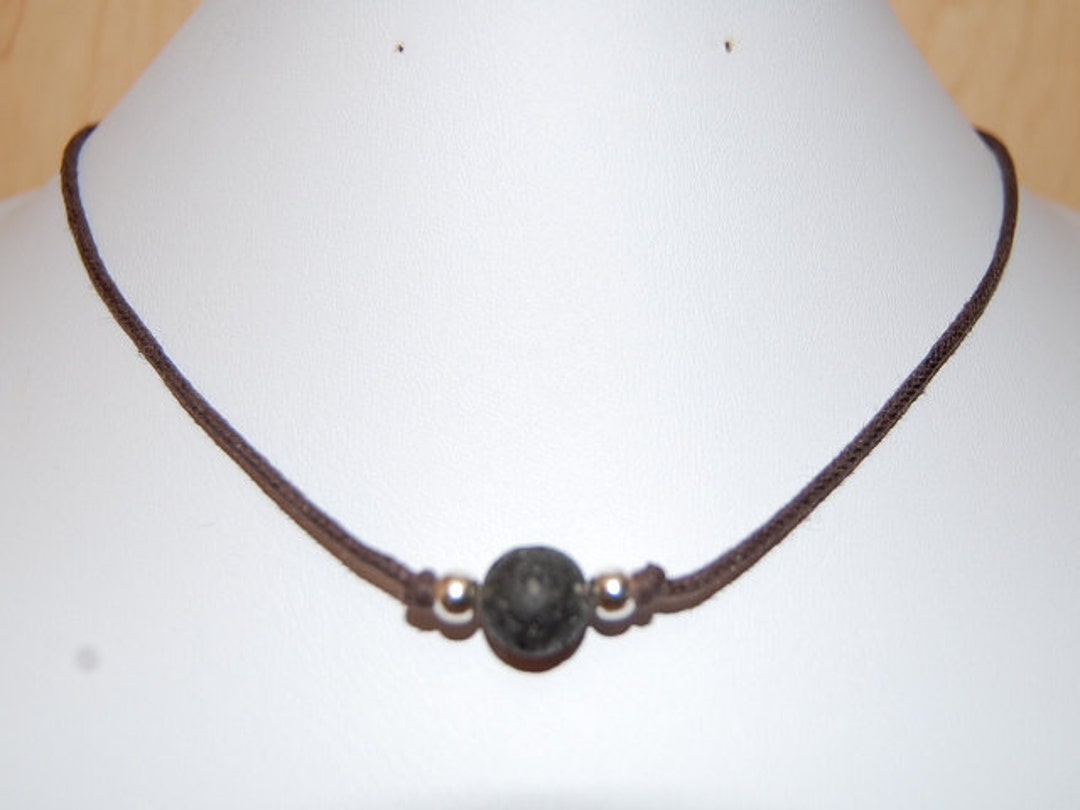 Lava Stone Necklace,volcano Lava Gemstone Necklace,lava Chocker ...