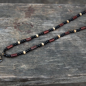 Egyptian King Tut Necklace,tutankhamun Necklace,wood Beads,stretch ...