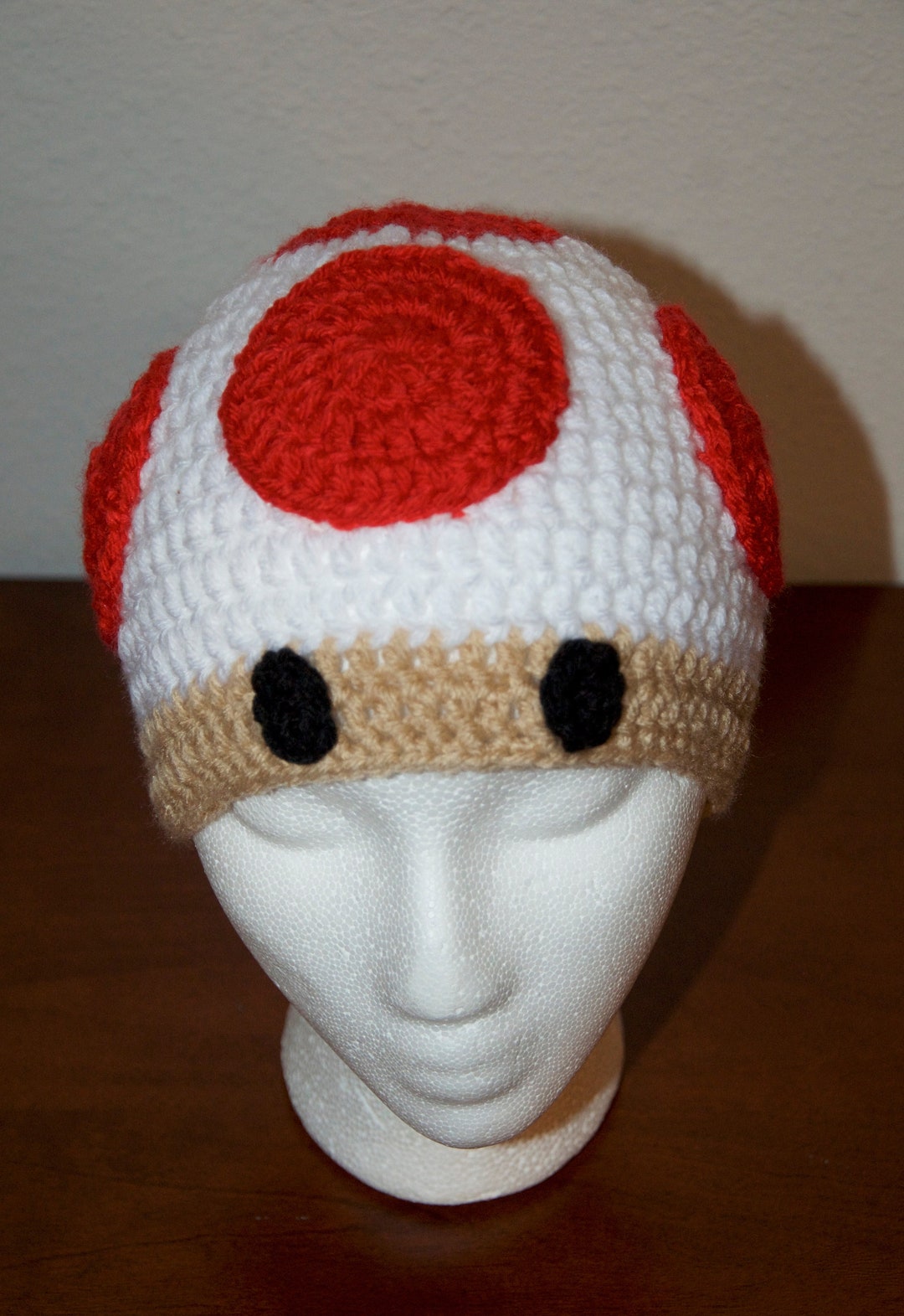 Toad-super Mushroom-mario Inspired - Etsy