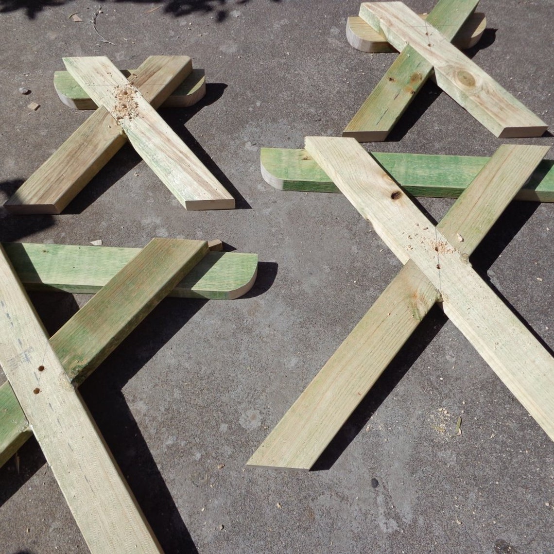 Ft & Inch Version Cross-leg Picnic Table and Bench - Etsy