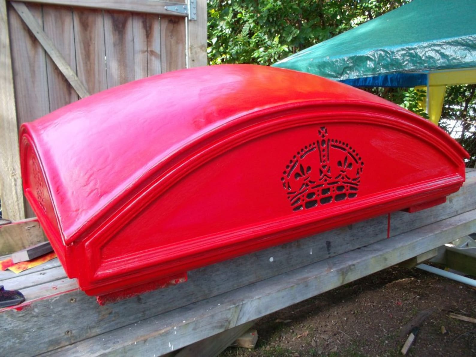 Red English Telephone Booth Plans PDF Downloadable File - Etsy