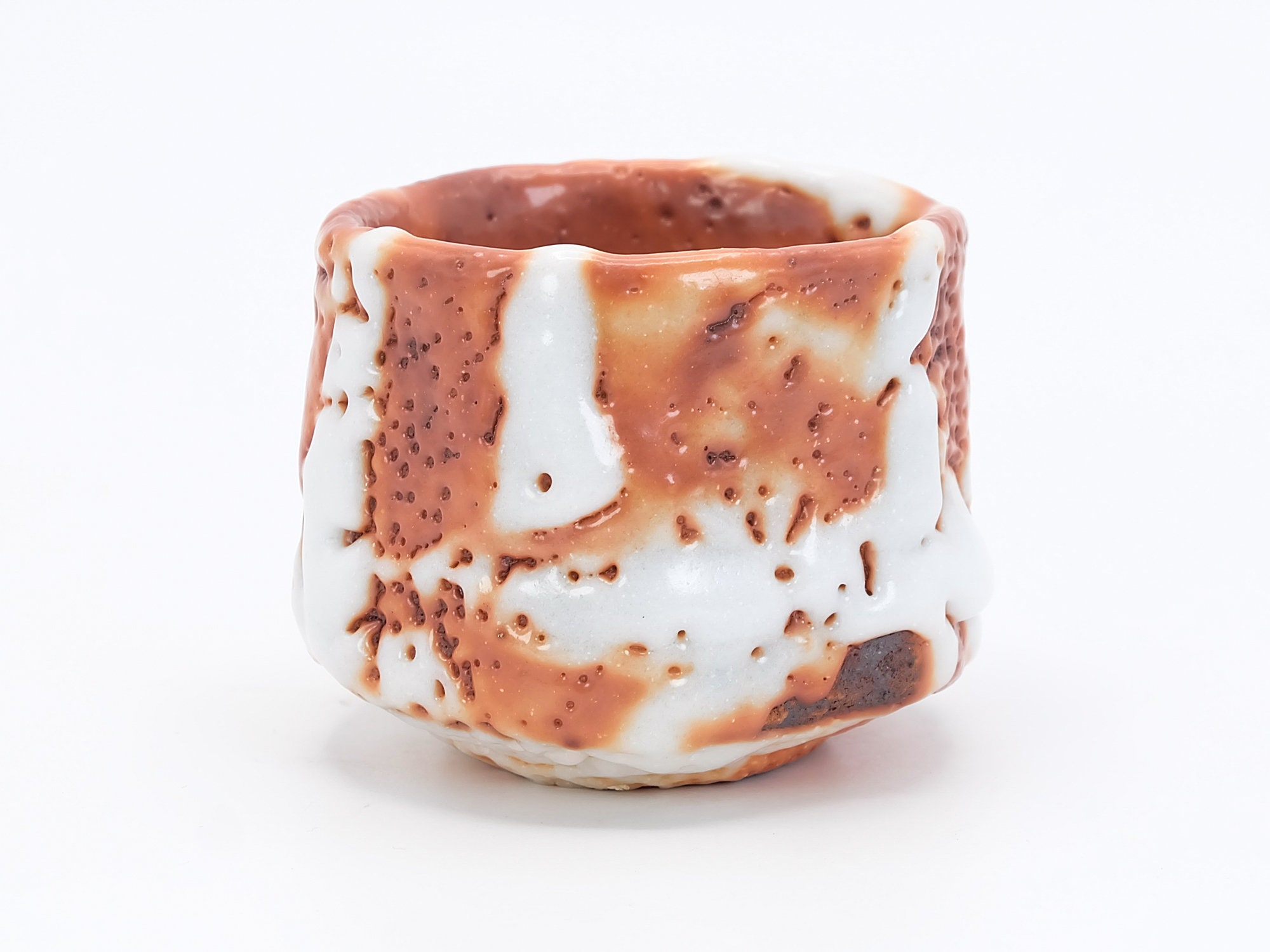 Japanese Sake Cup Aka-shino by Hayashi Shotaro Shino Ware Guinomi - Etsy