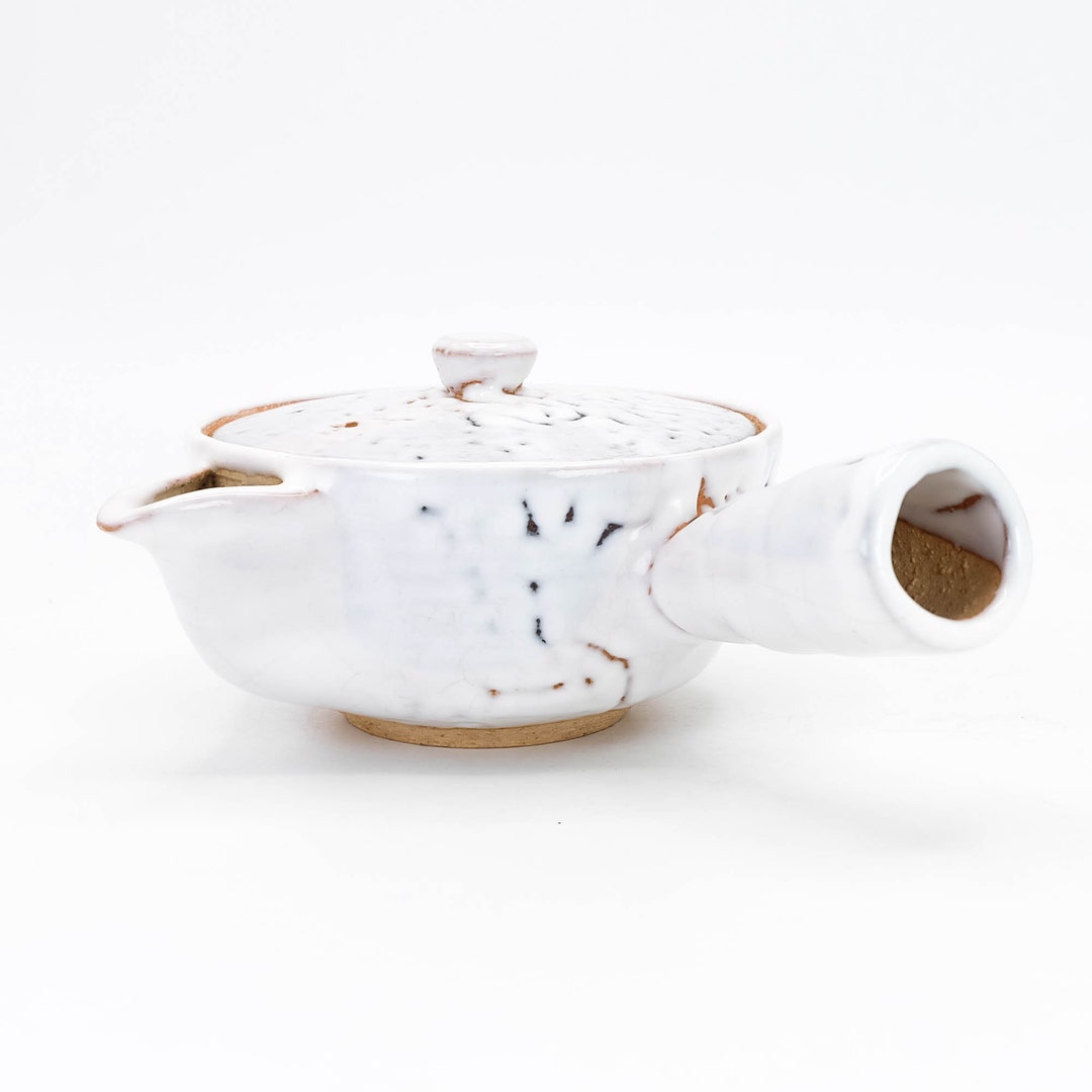 Kyusu Teapot 300ml Oni-hagi Style by Tachikichi Kyo Ware Demon Hagi ...