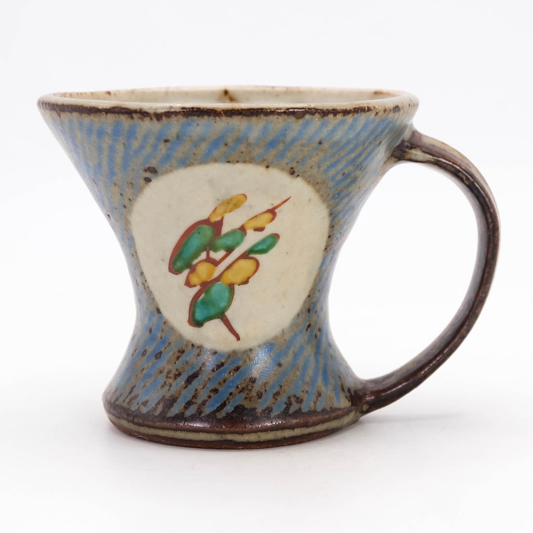 Japanese Pottery Mug Mashiko Ware by Tatsuzo Shimaoka Jomon Zogan Rope ...