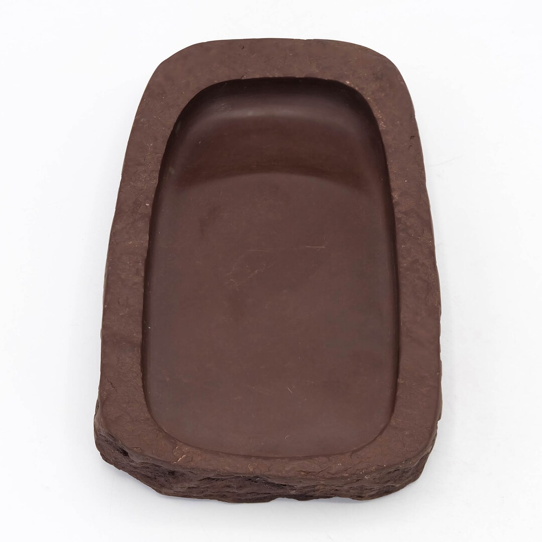 Japanese Inkstone Shiunseki by Kasen Kimura Akama Suzuri Shodo ...