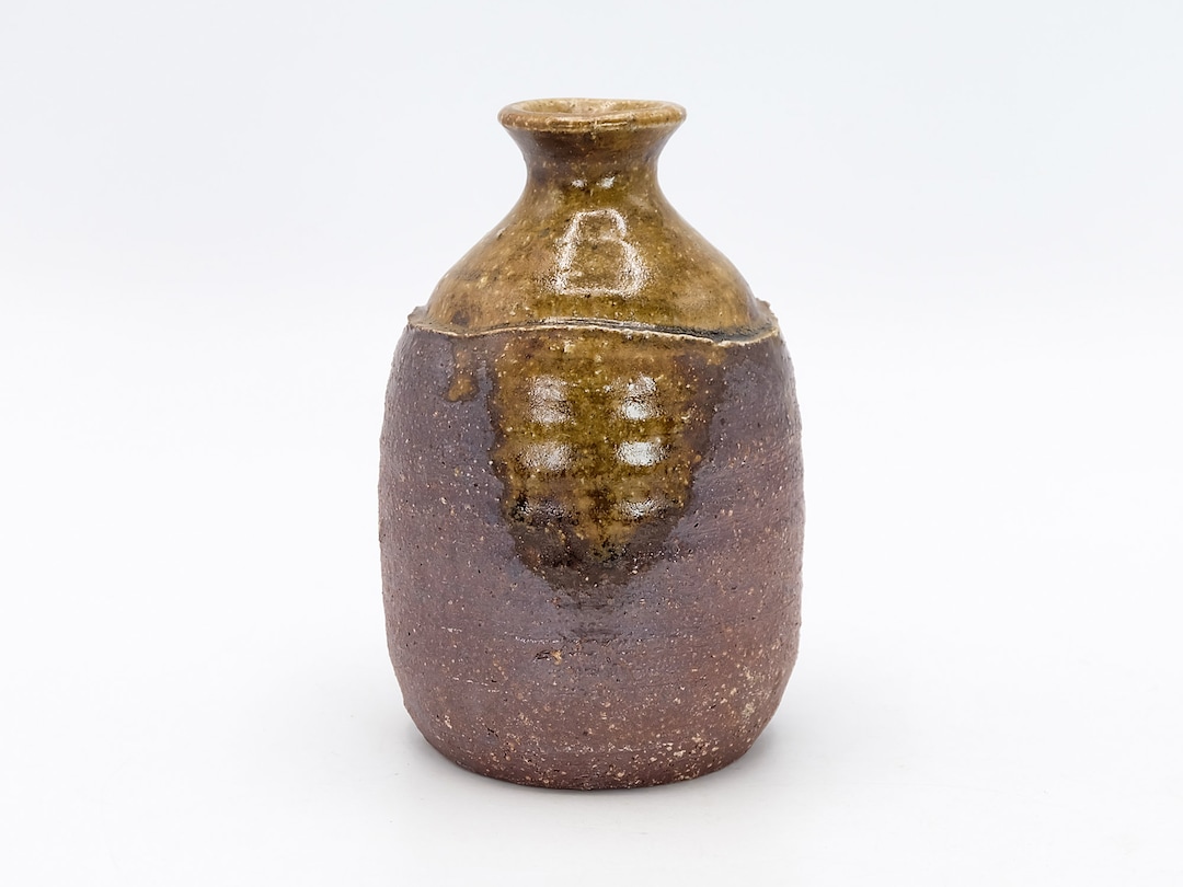 Tokkuri Wood Fired Sake Bottle Shigaraki Ware, Nippon2you - Etsy